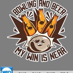 Bowling Best Bowler Ever SVG, Bowling SVG