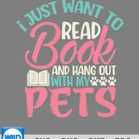 Reading Book SVG, Book Nerd Alien Reading Pun SVG Cut File - WildSvg