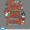 Halloween SVG, Trick Or Teach Cute Halloween Teacher SVG Cut File - WildSvg