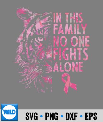 Breast Cancer Awareness SVG, Breast Cancer Awareness Tiger Family ...