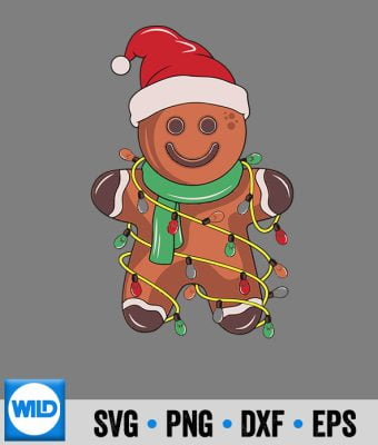 Christmas SVG, Gingerbread Cookie Gingerbread Santa Gingerbread ...