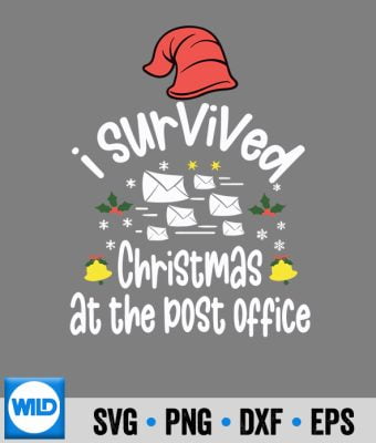 Christmas SVG, Christmas Post Office Worker Funny Postal Postman Xmas ...