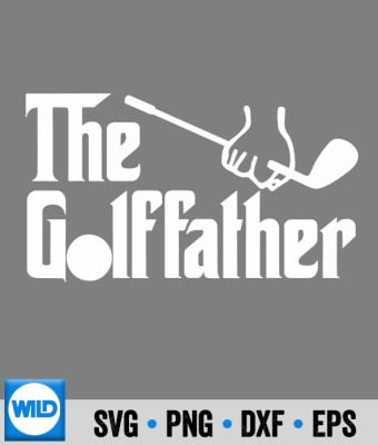 Golf SVG, Golf For Dad Golfing The Golf Father SVG Cut File - WildSvg