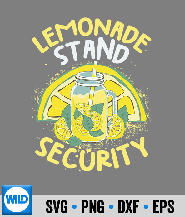 Boss Lemonade Crew SVG, Summer Fun Lemonade Stand Security Boss ...