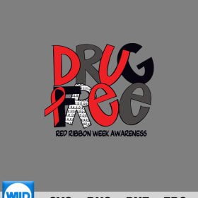 Red Ribbon Week SVG, Drug Free The Way To Be Red Ribbon Week Awareness ...