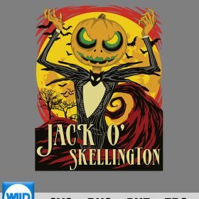 Jack Skellington SVG, Jack And Sally Tnbc Classic SVG Cut File - WildSvg