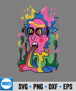 Rick And Morty SVG, Magic Shadow Vintage SVG Cut File - WildSvg