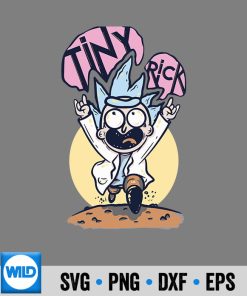 Rick And Morty SVG, Rick They Live Vintage SVG Cut File - WildSvg