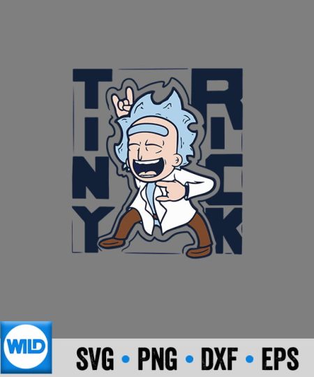 Rick And Morty SVG, Magic Shadow Vintage SVG Cut File - WildSvg