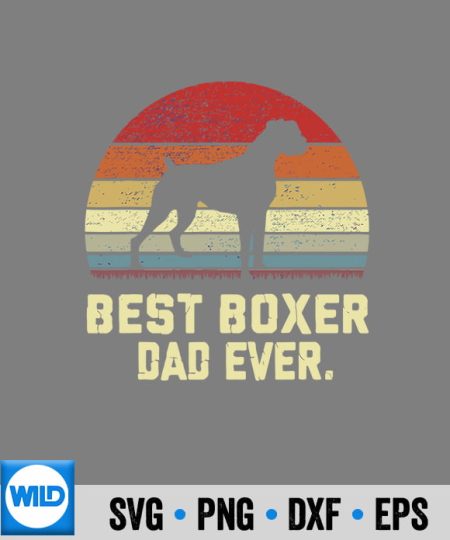 Boxer SVG, Boxer Mom Sunflower Boxer Mama SVG Cut File - WildSvg