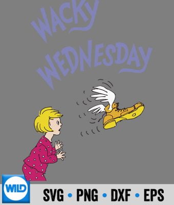 Wacky Wednesday SVG, Wacky Wednesday For Mismatch Day Dr Seuss SVG ...