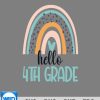 Back To School SVG, Hello Th Grade Team Kinder Back To School Teacher ...