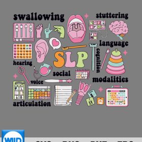 Speech Language SVG, Speech Language Pathologist Speech Therapy Slp SVG ...