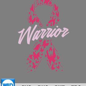 Cancer Warrior SVG, Warrior Brca Breast Cancer Awareness Previvor ...
