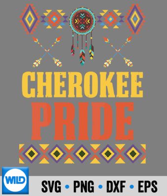 American Indian SVG, Cherokee Pride Native American Month Heritage ...