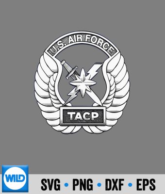 Air Force SVG, Air Force Tactical Air Control Party Tacp Patch Usaf SVG ...