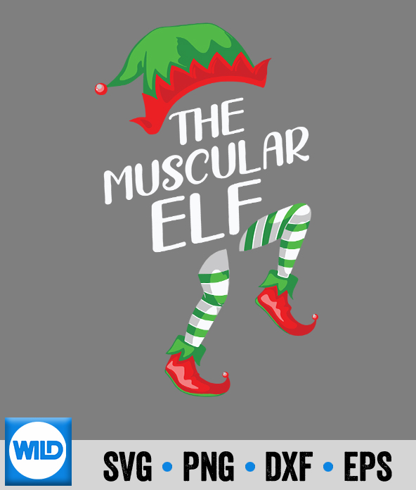 Elf Christmas Svg - WildSvg