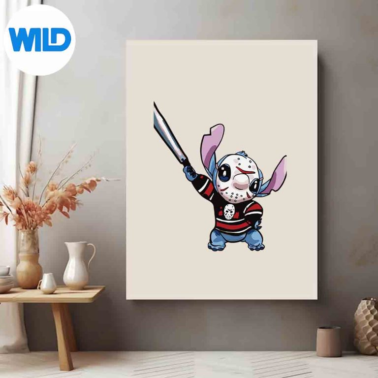 Stitch SVG, Jason Voorhees Stitch Classic Vintage SVG Cut File - WildSvg