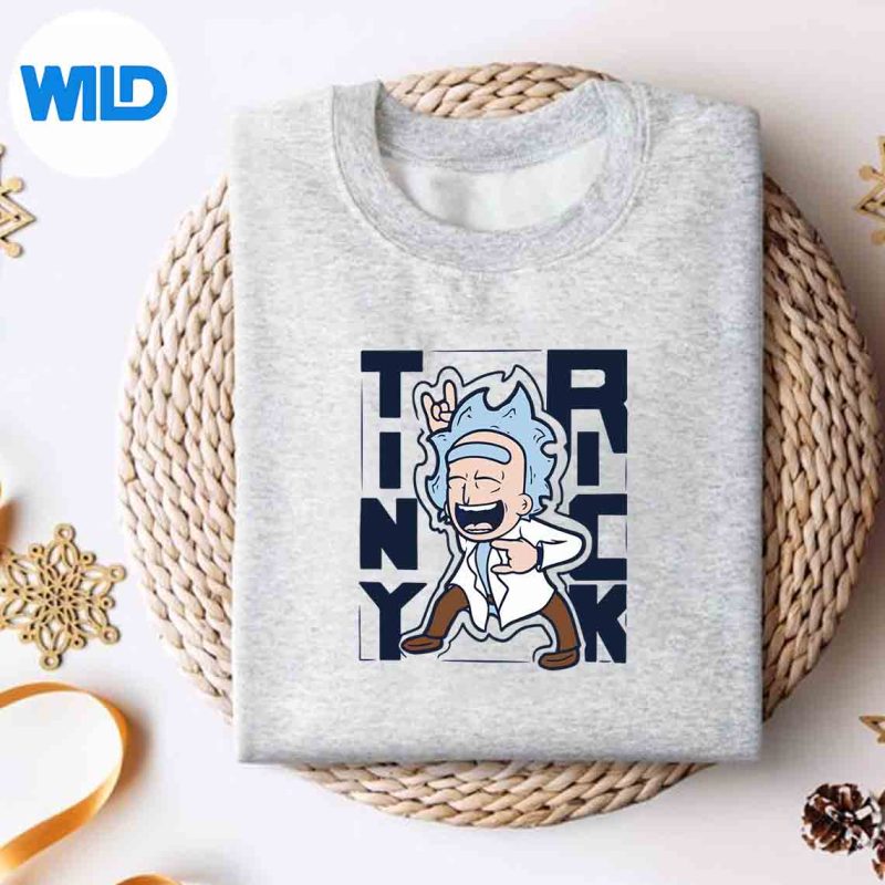 Rick And Morty SVG, Tiny Rick Cute Vintage SVG Cut File - WildSvg