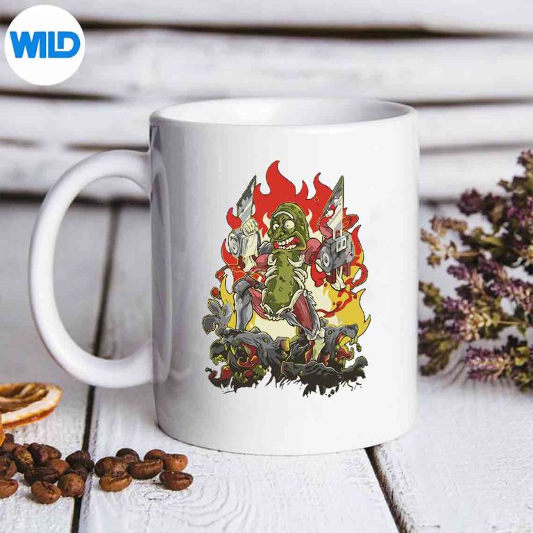 Rick And Morty SVG, Fired Pickle Vintage SVG Cut File - WildSvg