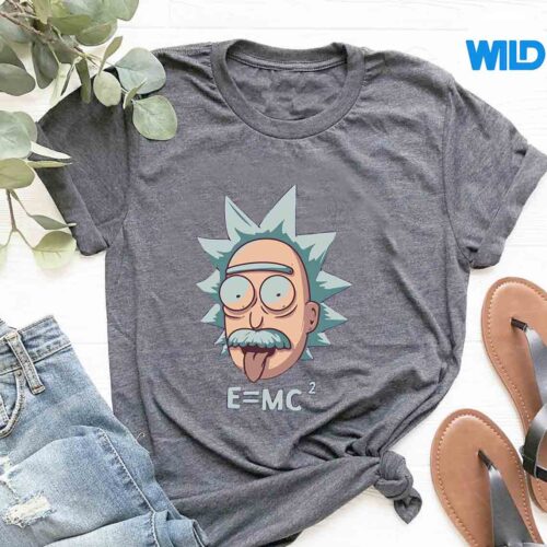 Rick And Morty SVG, Einstein Rick Vintage SVG Cut File - WildSvg