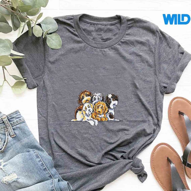 Poodles SVG, Cockapoo Rainbow Vintage SVG - WildSvg