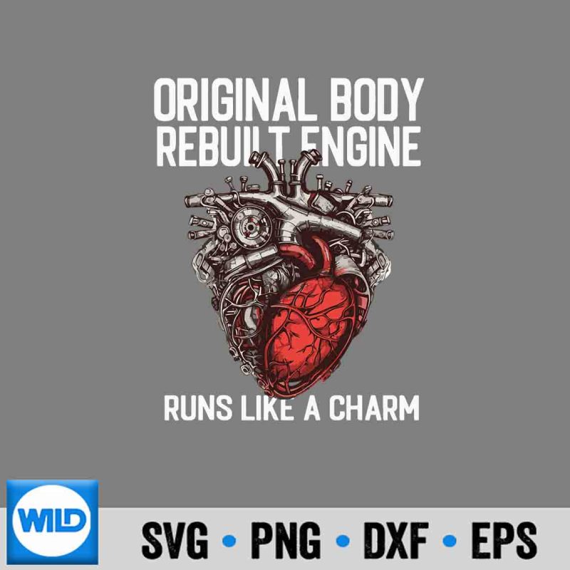 Surgery SVG, Open Heart Surgery Bypass Survivor Recovery For SVG - WildSvg