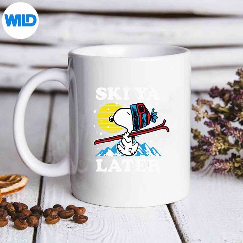 Peanuts SVG, Peanuts Snoopy Ski Ya Later SVG - WildSvg