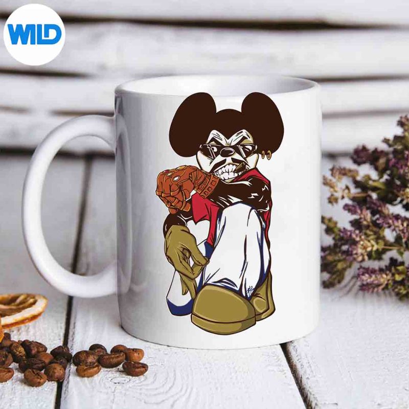 Disney SVG, Micky Mouse Infinity Gauntlet Vintage SVG Cut File - WildSvg