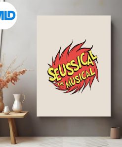 Dr Seuss SVG, Seussical The Musical Logo Vintage SVG - WildSvg