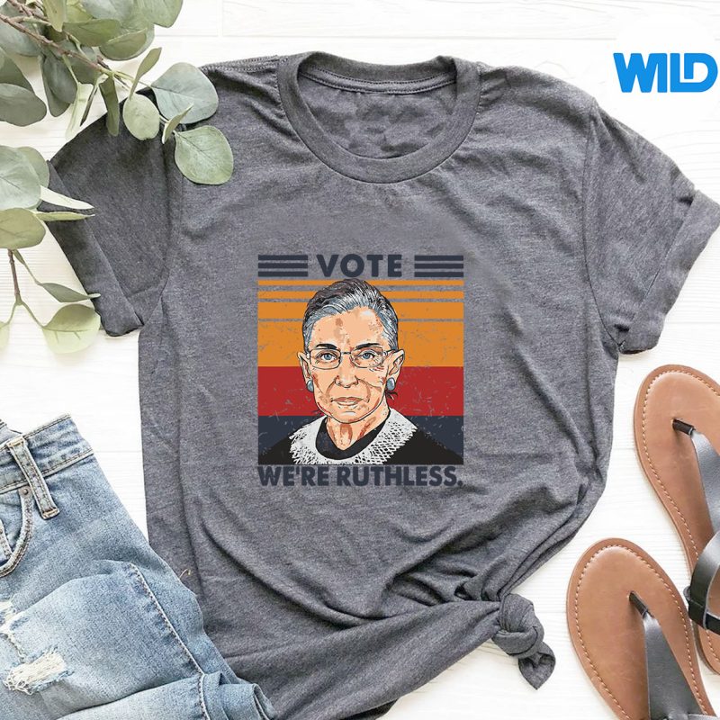 Vote We're Ruthless Fireworks Vintage SVG, Ruthless SVG Cut File - WildSvg