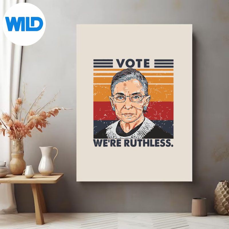 Vote We're Ruthless Fireworks Vintage SVG, Ruthless SVG Cut File - WildSvg