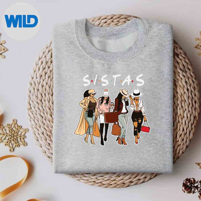 Proud Black Sistas Queen Melanin African American Cut File - WildSvg