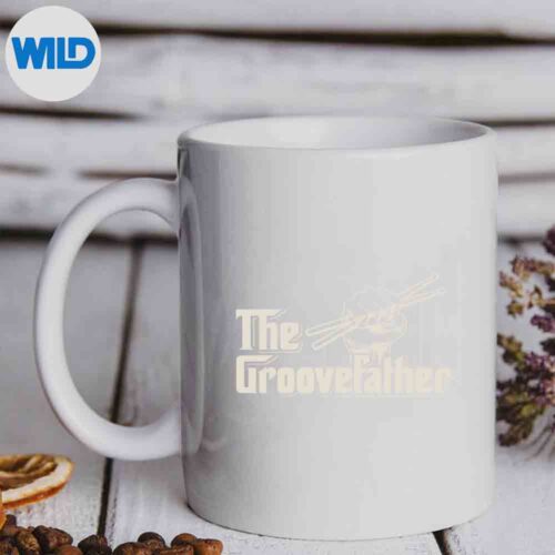 The Groovefather SVG, The Groovefather Vintage Drums Drumming Band ...