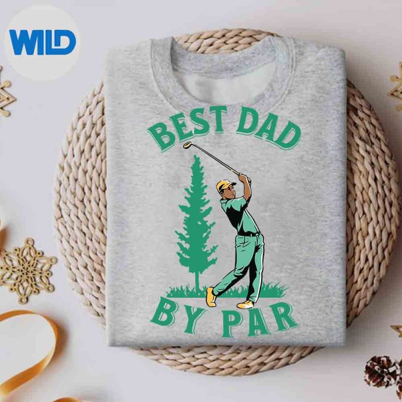 Best Dad By Par SVG, Best Dad By Par Golf Dads Fathers Day Trending SVG ...