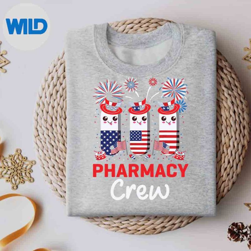 Pharmacy Crew 4th Of July SVG, Pharmacy Crew 4th Of July Cute Pills ...