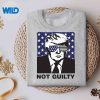 Not Guilty Trump SVG, Not Guilty Trump Indicted Sarcastic Indictment ...