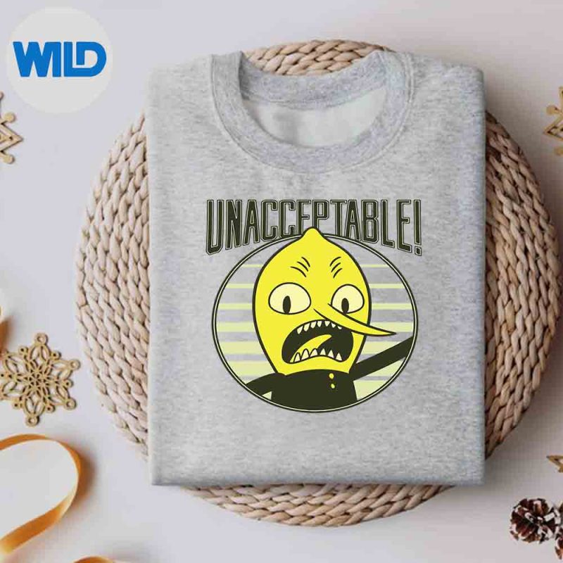 Lemongrab Unacceptable SVG, Cn Adventure Time Lemongrab Unacceptable ...