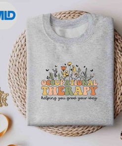 Floral Occupational SVG, Floral Occupational Therapy Helping You Grow ...