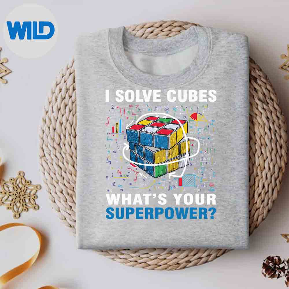 Solve Cubes SVG, I Solve Cubes Superpower Funny Speed Cubing SVG Cut ...