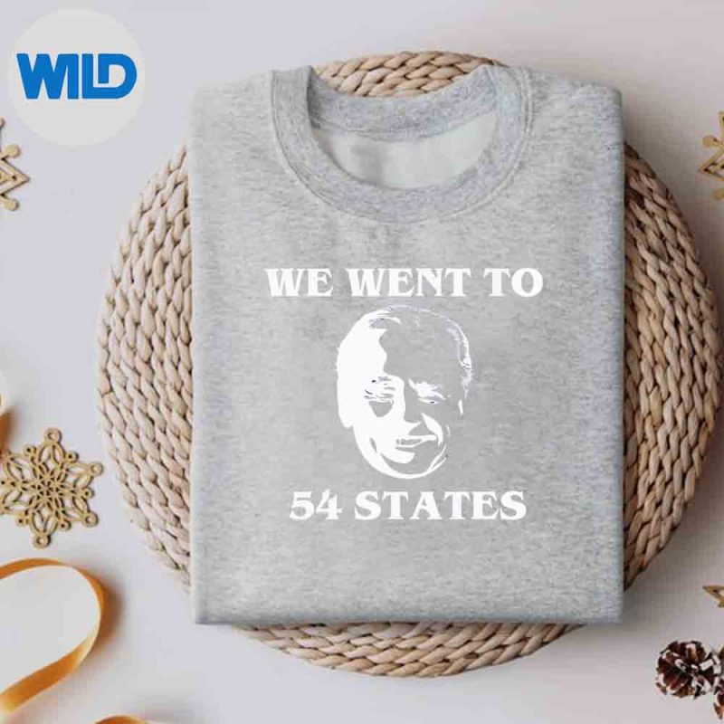 Biden Gaff SVG, We Went To 54 States Funny President Biden Gaff SVG Cut ...