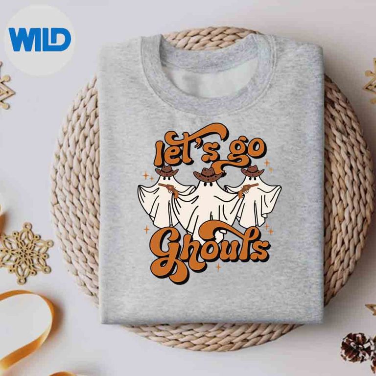 Western Halloween SVG, Vintage Western Lets Go Ghouls Halloween ...