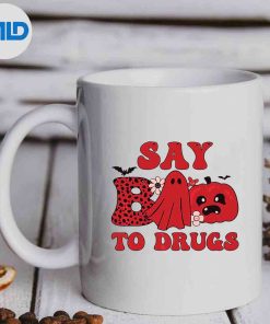 Say Boo To Drugs SVG, Say Boo To Drugs Halloween Funny Red Ribbon Week ...