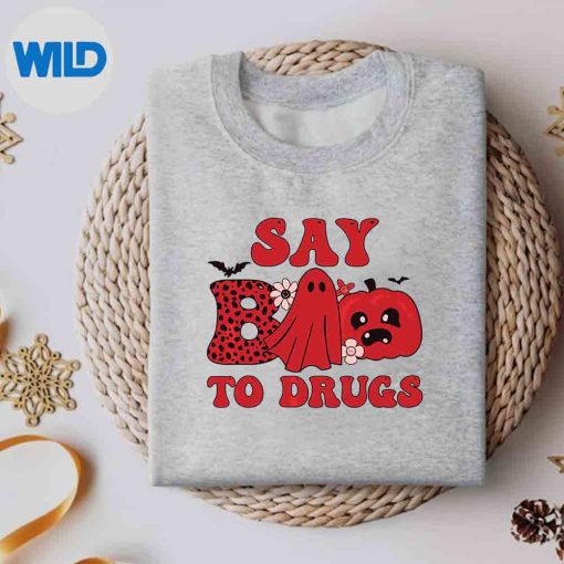 Say Boo To Drugs SVG, Say Boo To Drugs Halloween Funny Red Ribbon Week ...