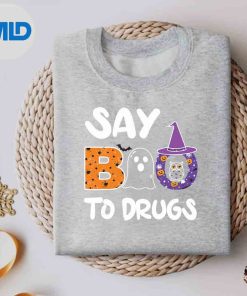 Say Boo To Drugs SVG, Say Boo To Drugs Halloween And Red Ribbon Week ...