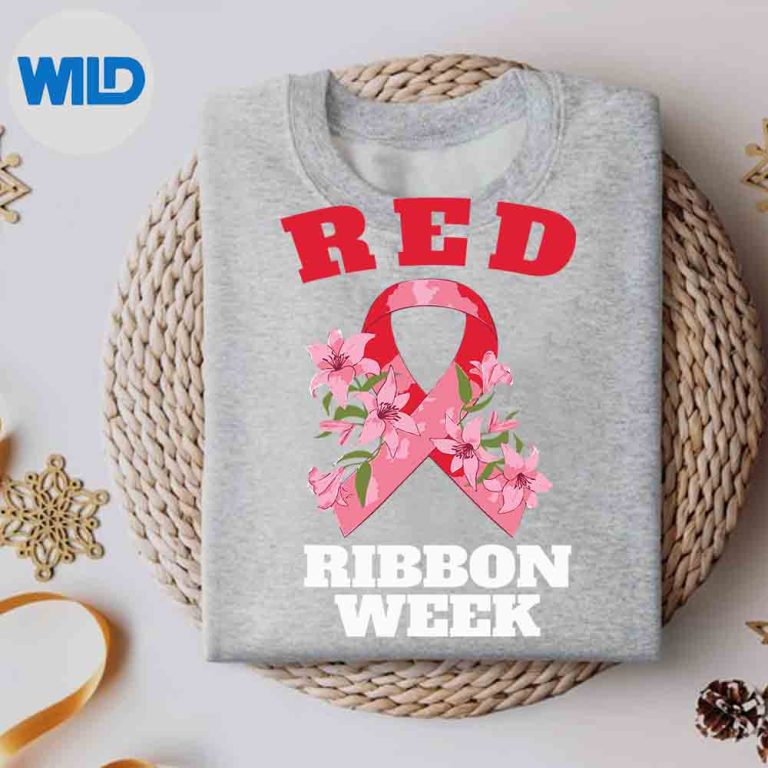 Red Ribbon Week SVG, We Wear Red Ribbon Week Awareness SVG Cut File ...