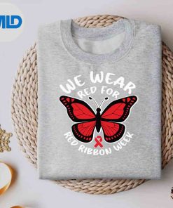 Red Ribbon Week SVG, We Wear Red For Red Ribbon Week Awareness Leopard ...