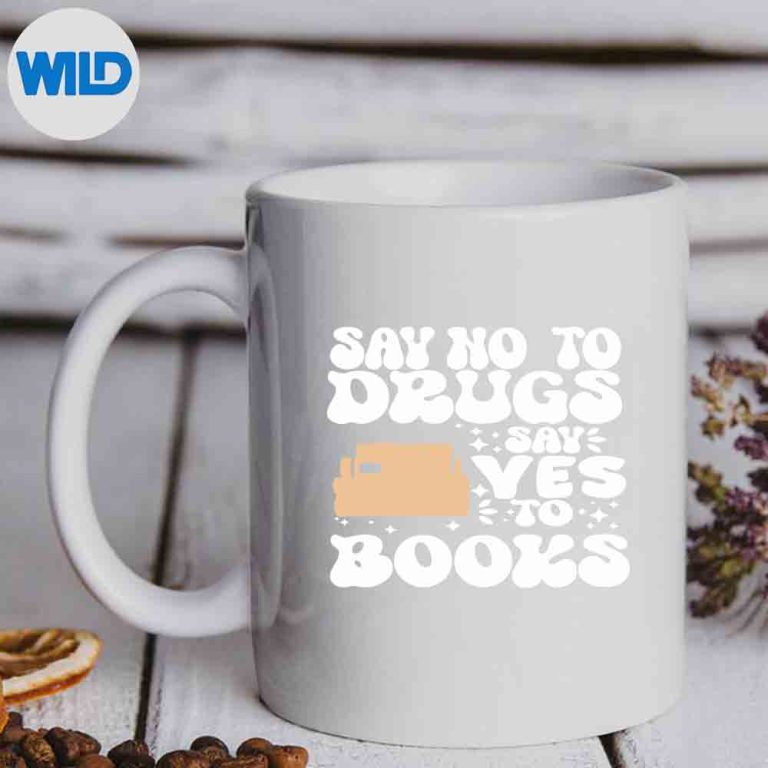 Red Ribbon Week SVG, Red Ribbon Week Say No To Drugs Say Yes To Books ...