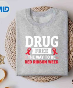 Red Ribbon Week SVG, Drug Free The Way To Be Red Ribbon Week Awareness ...