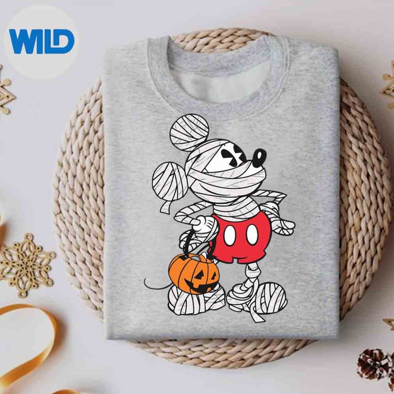 Disney Halloween SVG, Disney Mickey Mouse Mummy Halloween SVG Cut File - WildSvg